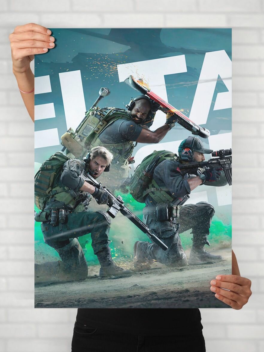 Плакат на стену для интерьера Дельта Форс (Delta Force 3) - Постер по игре формата A2 (42x61 см)