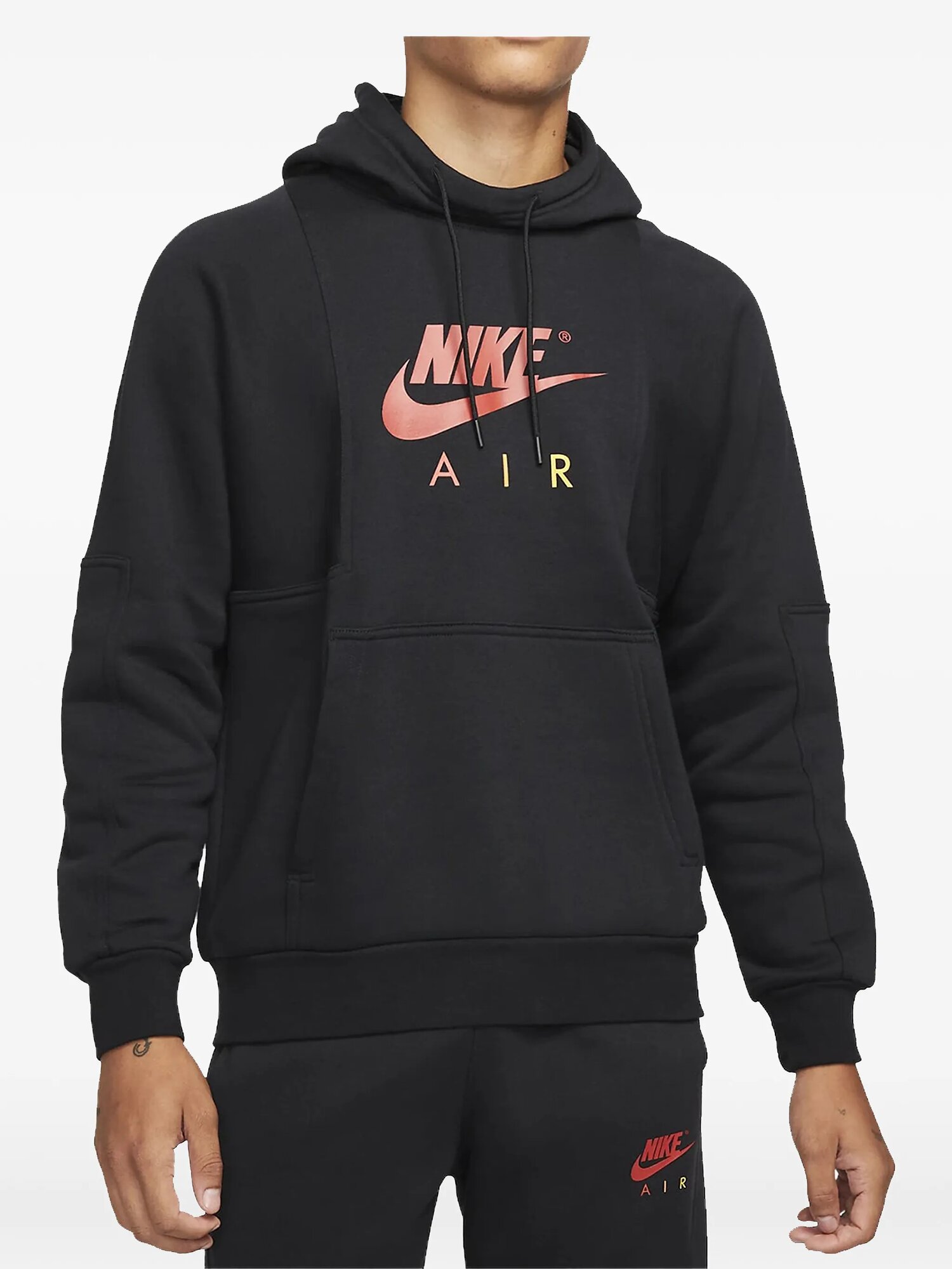 Худи NIKE, размер S, , черный