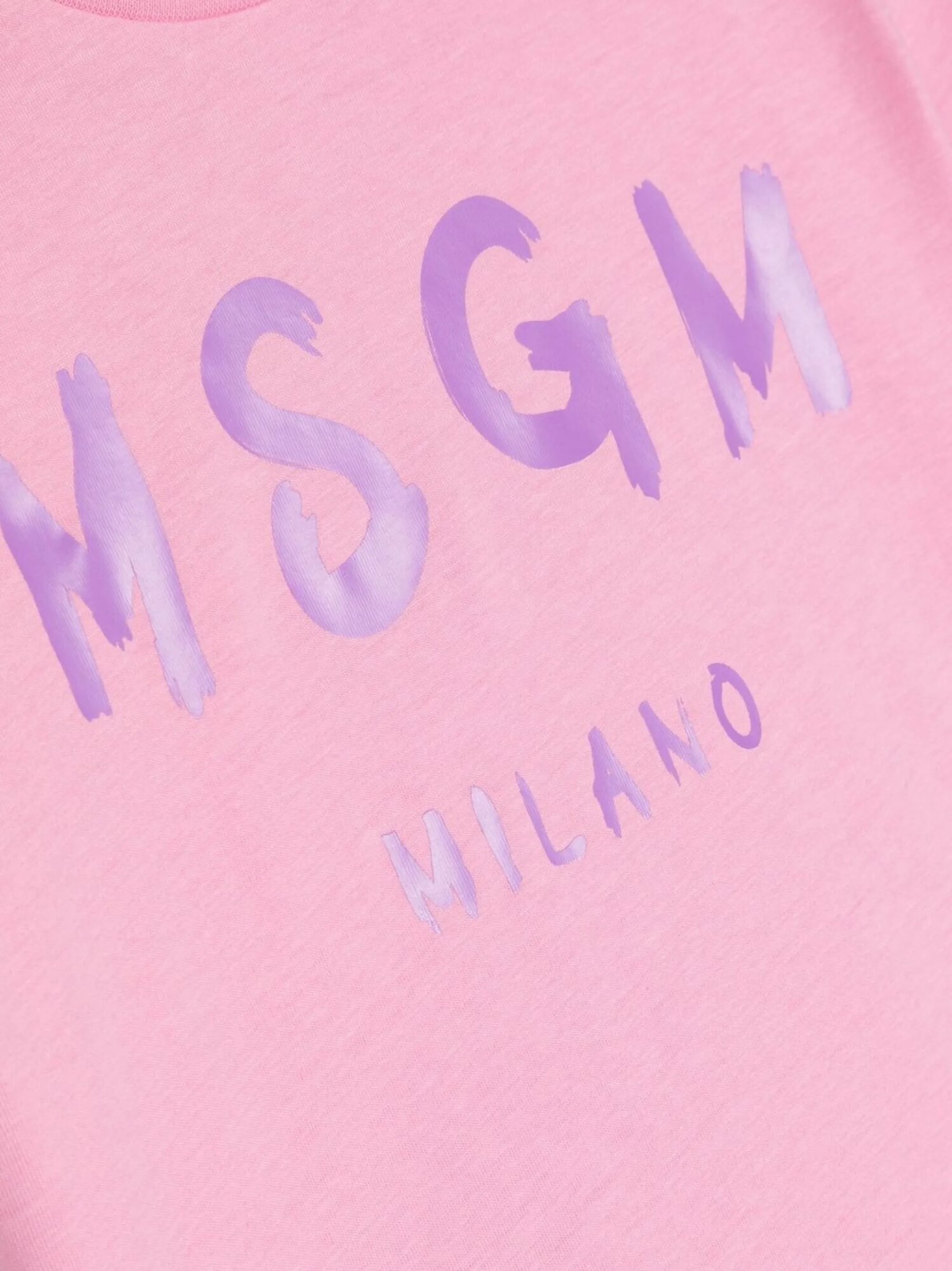 Футболка MSGM, размер 14 лет, coral pink — фото 1