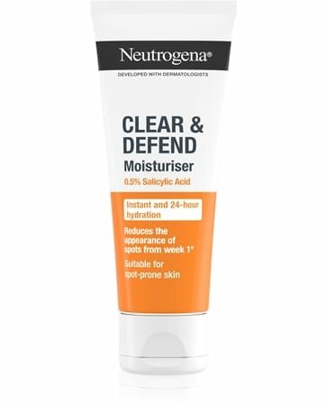 Крем для ухода за кожей Neutrogena Clear & Defend, 0.5% салициловая кислота, 50 мл