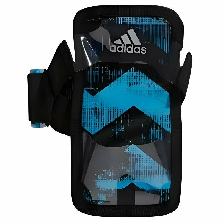Сумка adidas, фактура пэчворк, синий
