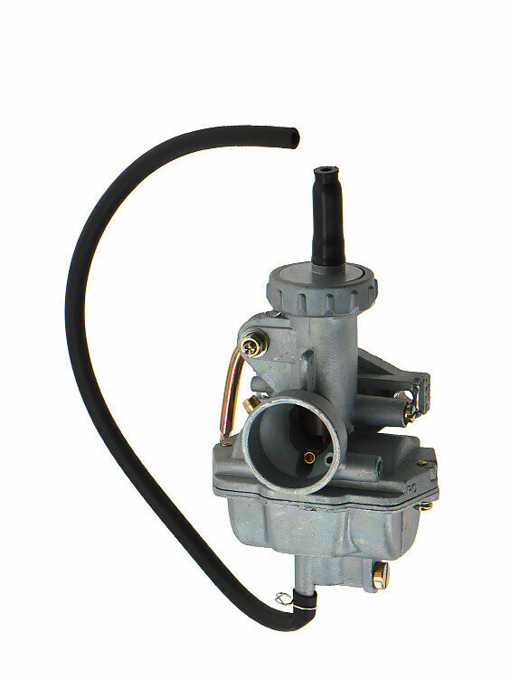 Карбюратор для мопеда с двигателем 4T 152FMH, 152FMI ALPHA 110cc D-22 (железный рычаг заслонки) WM