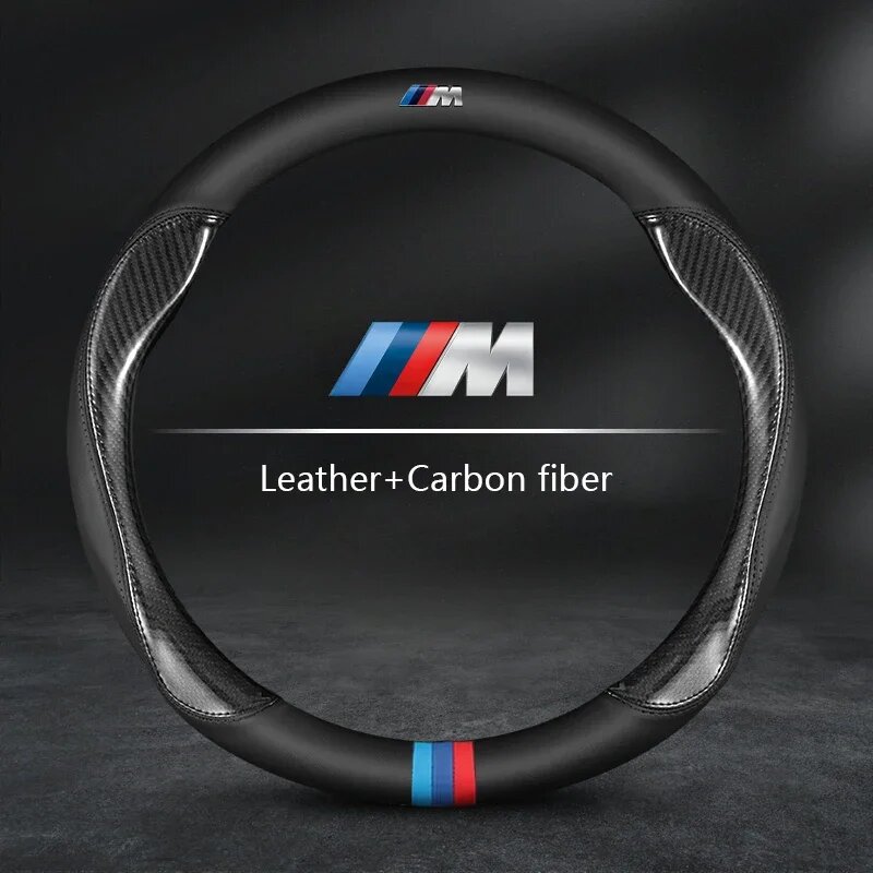 Руль BMW M Carbon fiber, кожа + карбон