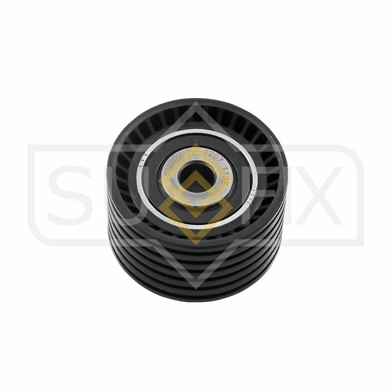 SUFIX Ролик обводной ремня ГРМ для LADA LARGUS LADA Largus 1.6 16V 12>, RENAULT Logan 1.6 16V 06> , Duster 1.6 16V 10> , Clio II 1.4-1.6 16V 99> , Fluence 1.6 16V 10> , Kangoo 1.6 16V 01> , Laguna I-I
