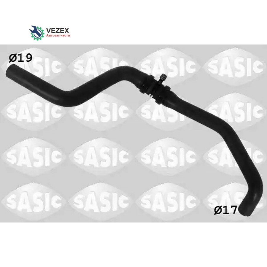 SASIC 3404068 Шланг отопителя