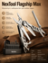 Мультитул NexTool Flagship Max MultiTool (NE20310) с набором бит