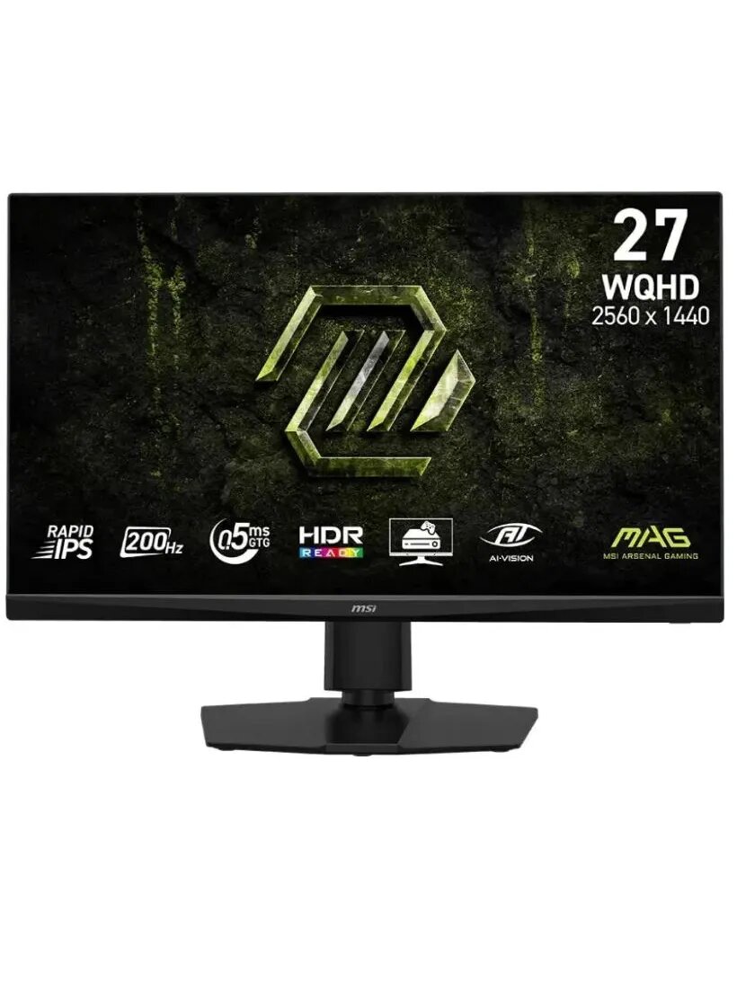 Монитор 27" MSI, MAG 272QPF E20, 2560x1440, IPS, 200Гц, 16:9, Черный