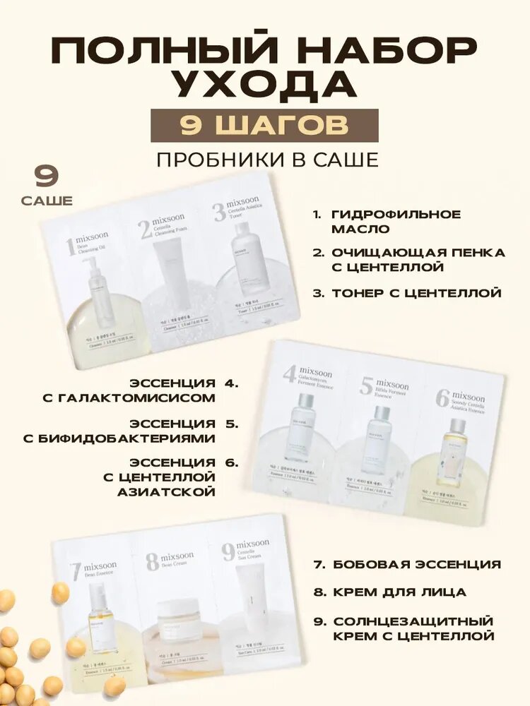 Mixsoon Эссенция для ухода за кожей Увлажнение, 11 мл