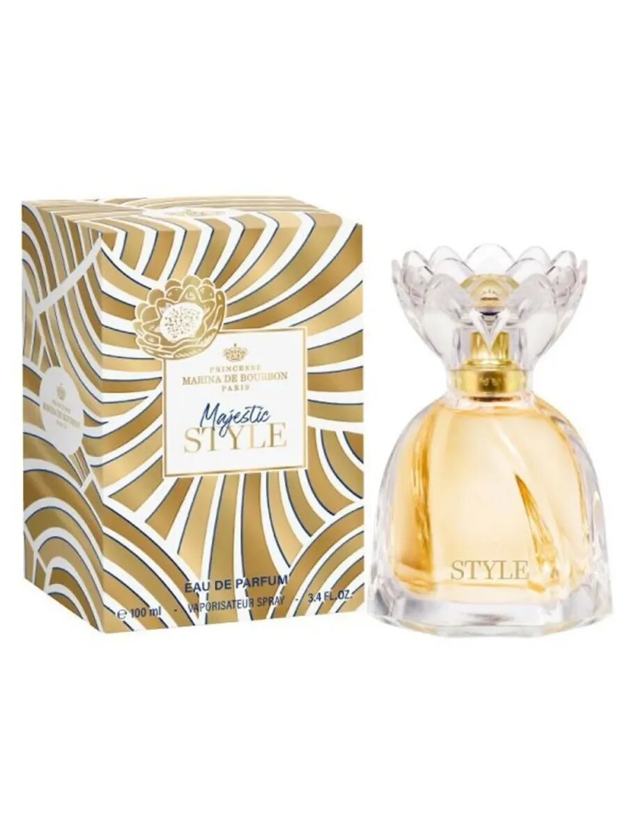 Духи Marina de Bourbon "Majestic Style", женские, цветочные, 100 мл