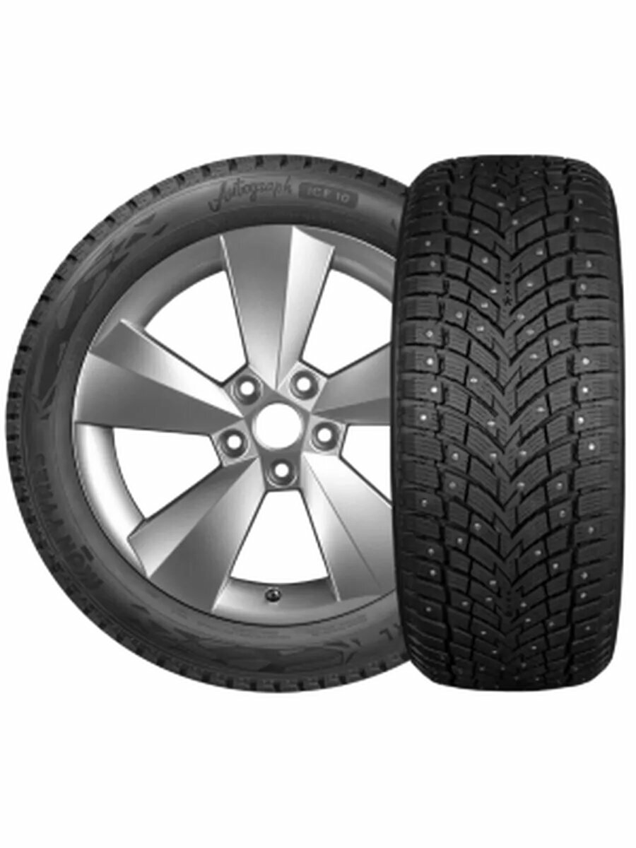 Шины зимние R19 245 40 98 T автомобильная зимняя резина IKON TYRES модель Autograph Ice 10