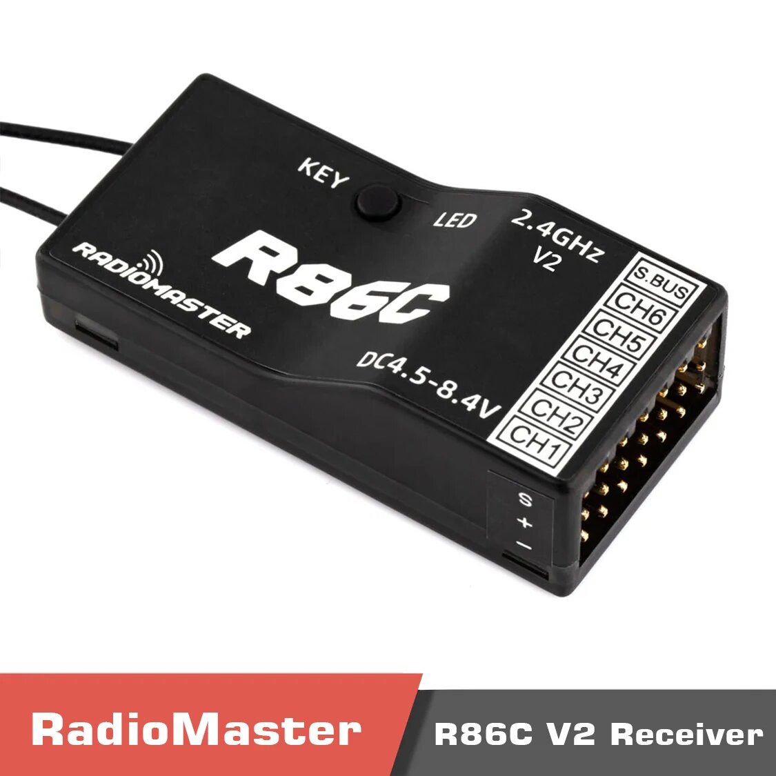 RadioMaster R81 V2 Receiver — фото 1