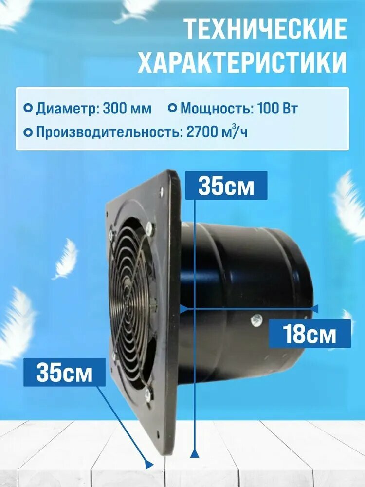 Вентилятор вытяжной — фото 1