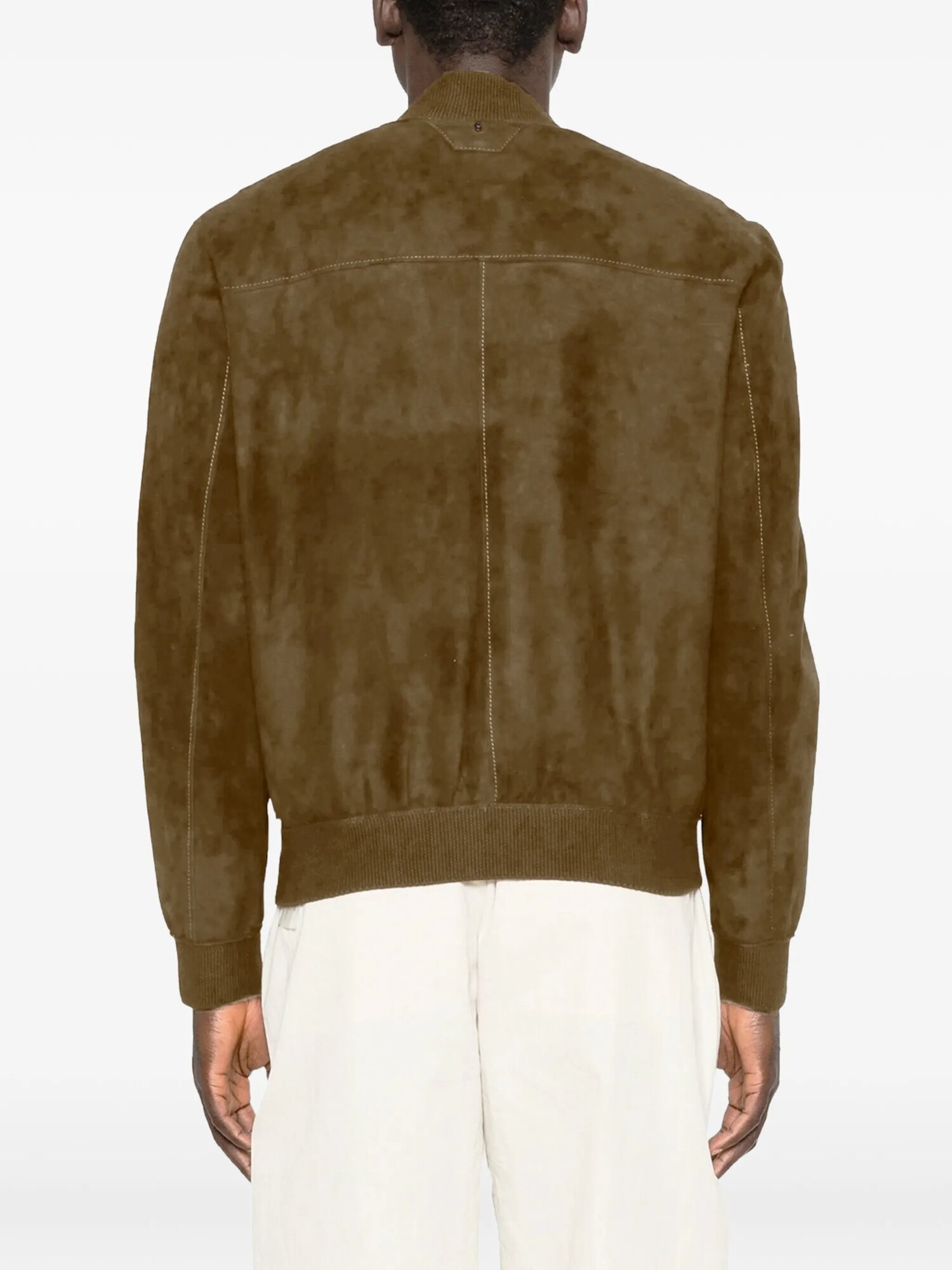 Куртка Salvatore Santoro Button-up suede jacket, размер 50, brown — фото 1