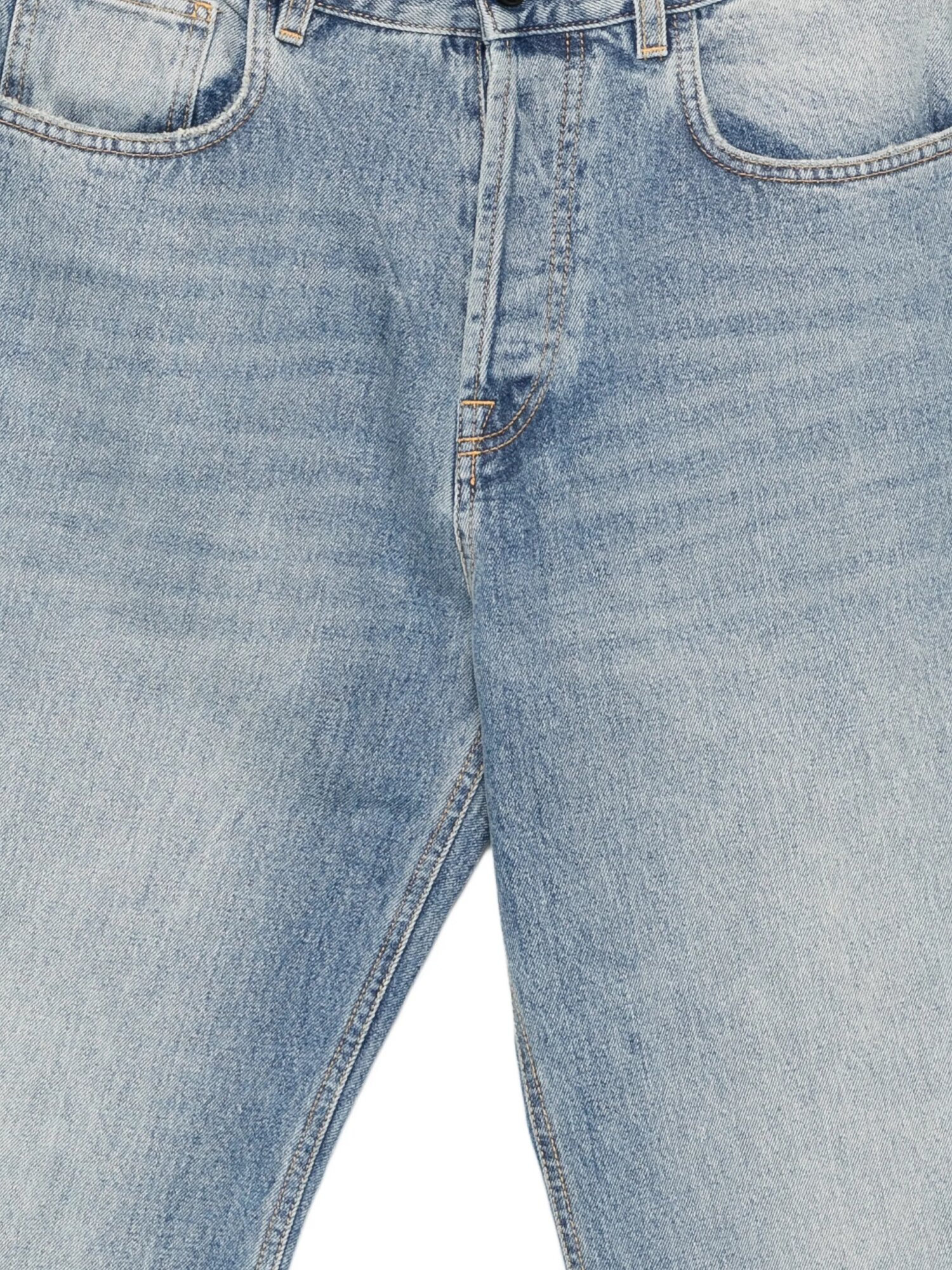Джинсы LC23 Faded-effect straight-leg jeans, размер 46, blue — фото 1
