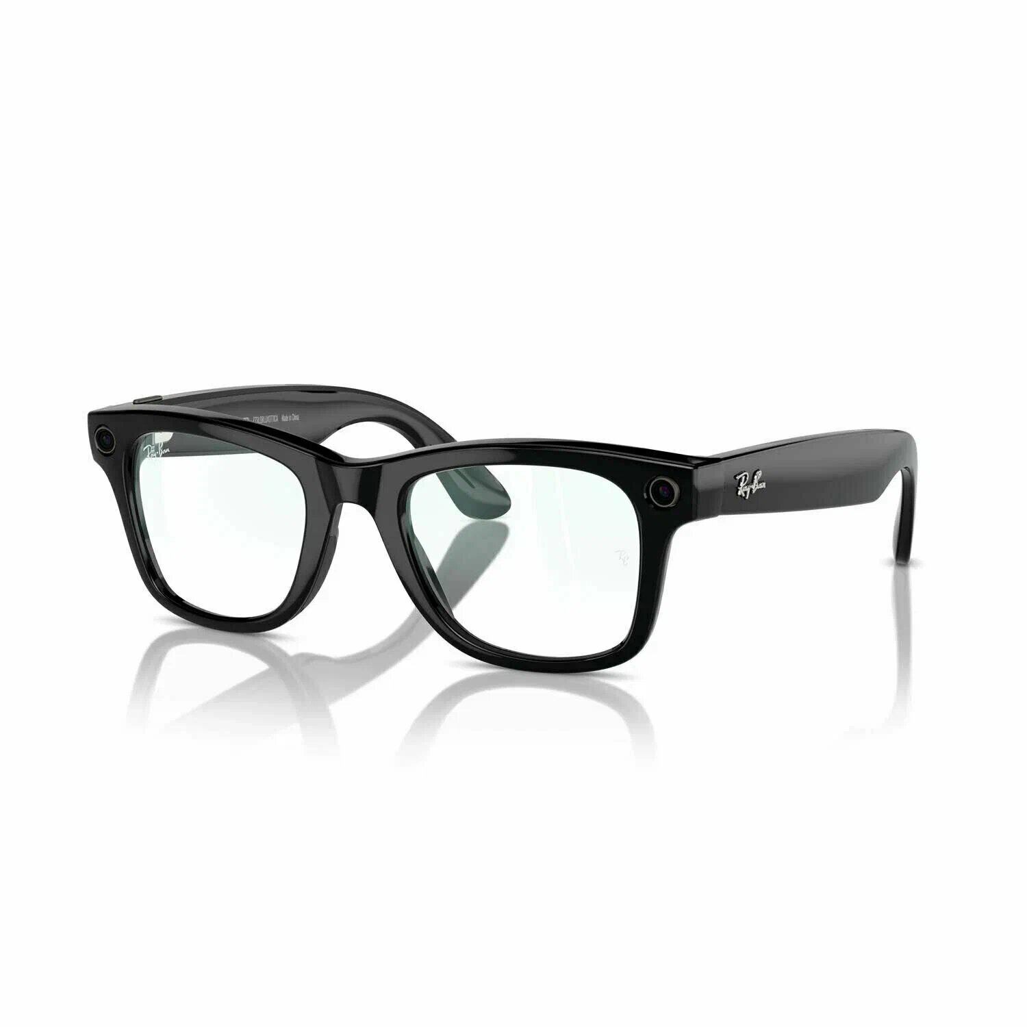 Умные Очки Ray-Ban Wayfarer (Gen 2) с камерой, Matte Black/Clear (Черные)