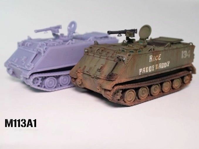 M113A1. Масштабная модель 1:72.