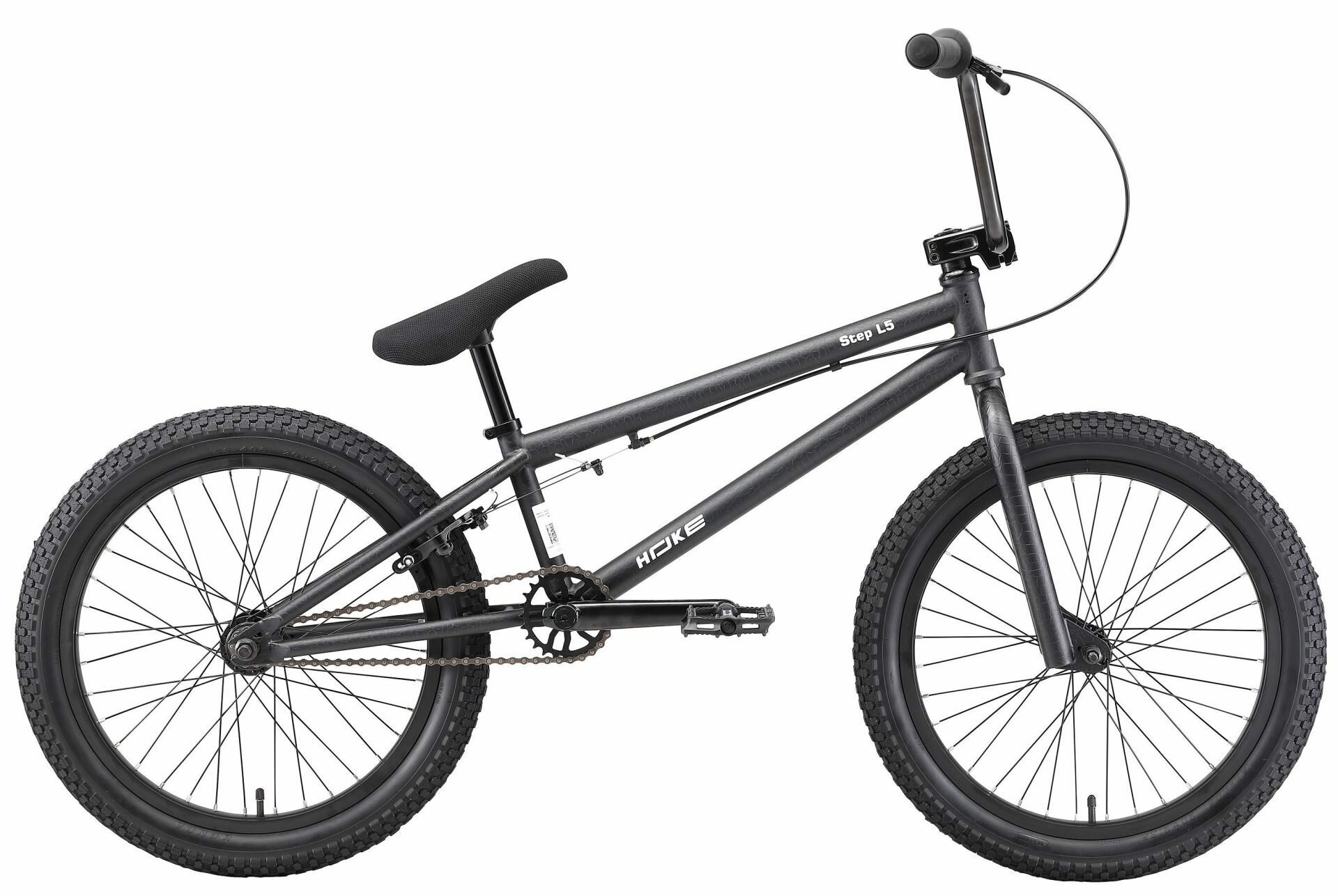 Велосипед трюковой Bmx HOKE Step L5 чёрный под рост 127-170 см