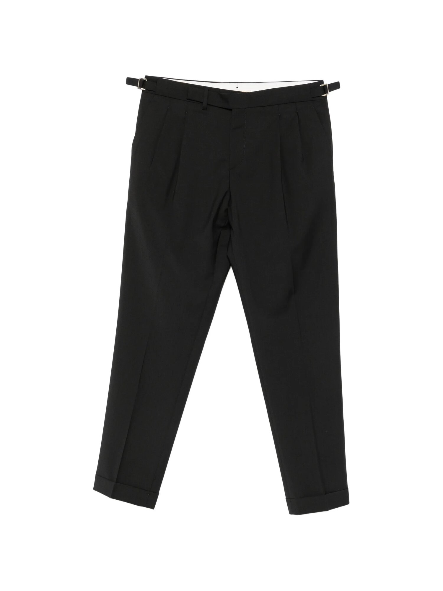Брюки Pleated buckled-waist trousers