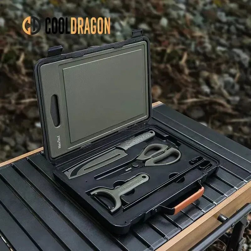 Многофункциональный набор для пикника NexTool с доской для нарезки и кухонными инструментами, портативный кейс для кемпинга и походов