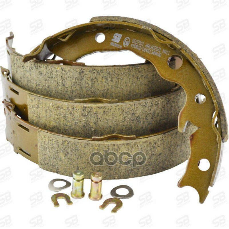 Колодки тормозные барабанные 2012-2019/ Impreza 11-, Subaru XV 07.11-08.17 GP7 , 2.0L FB20, 06.13- GPE , 2.0L SB Nagamochi ар.