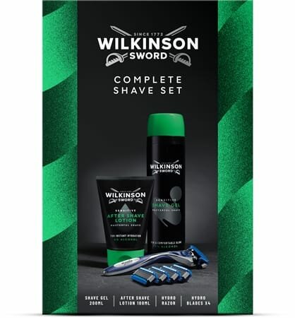Набор уходовой косметики Wilkinson Sword Hydro5 Complete Shave Set, 5 предметов