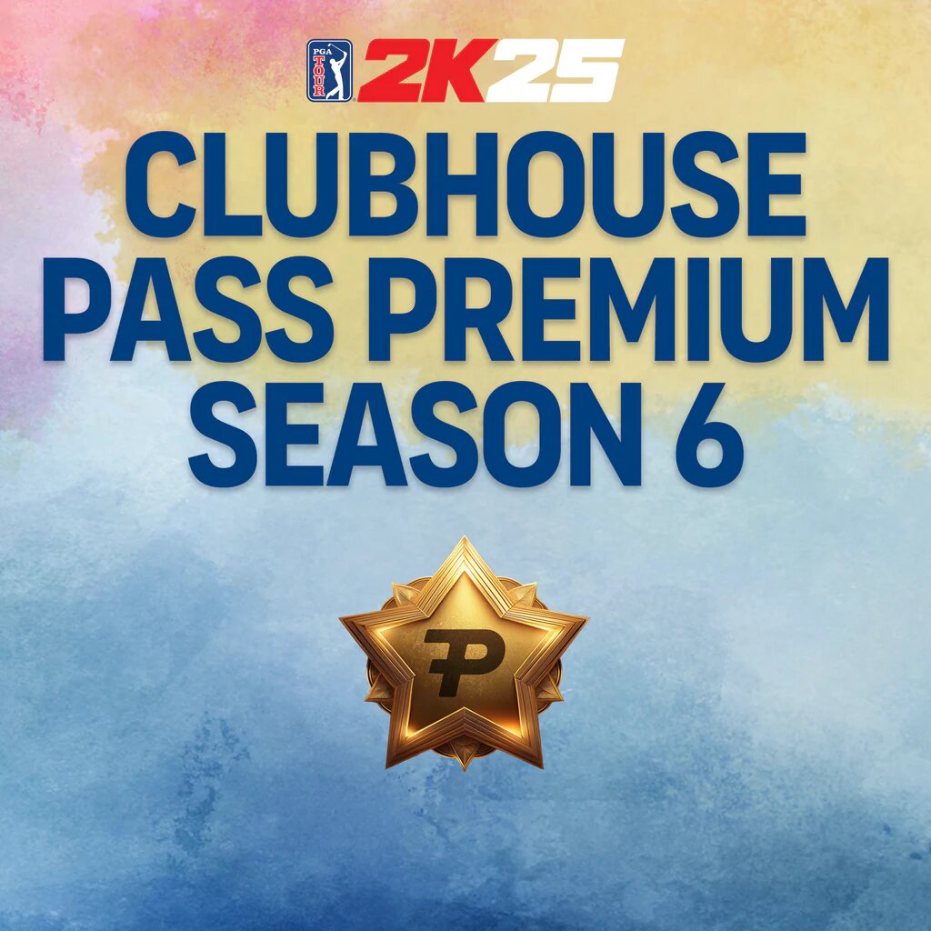 Дополнение PGA TOUR 2K25 Clubhouse Pass Premium Season 6, цифровое издание PlayStation 5, регион Индия / код пополнения баланса
