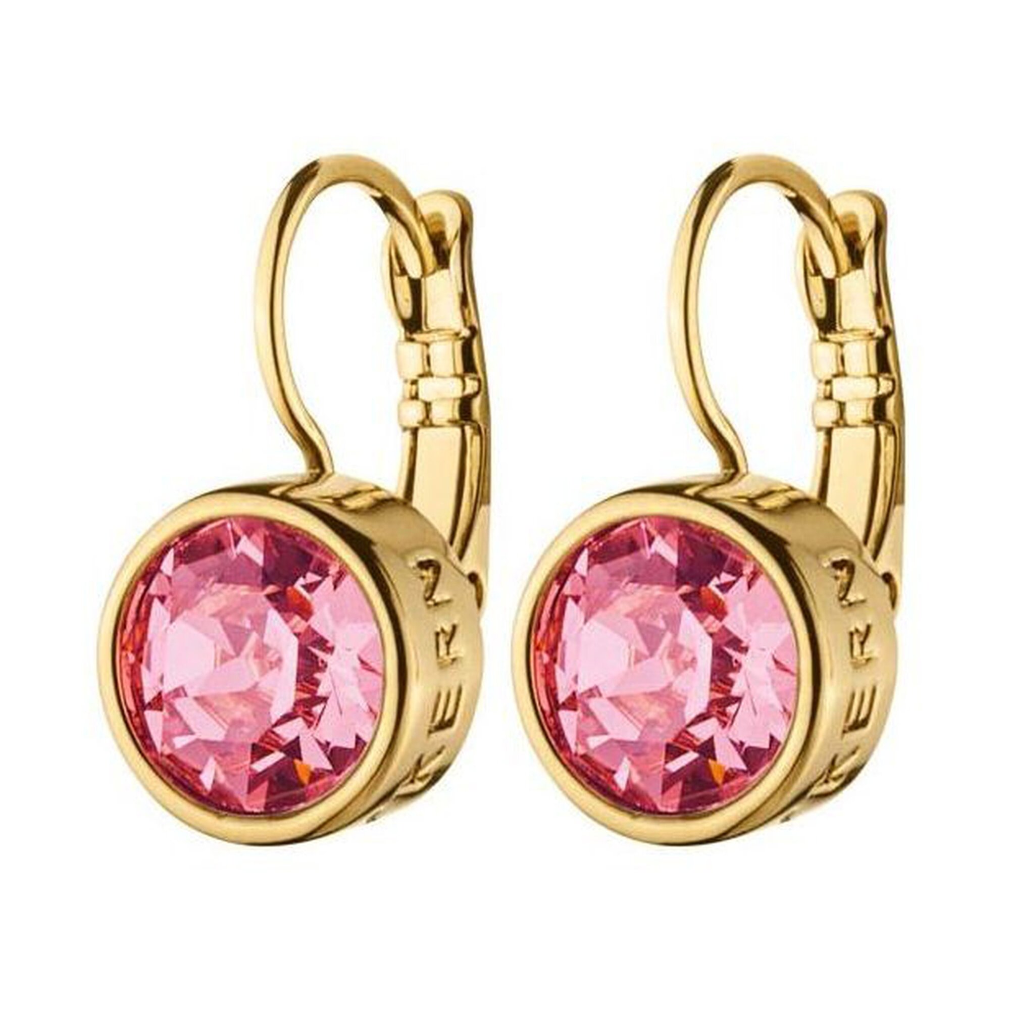 Серьги с подвесками, кристаллы Swarovski
