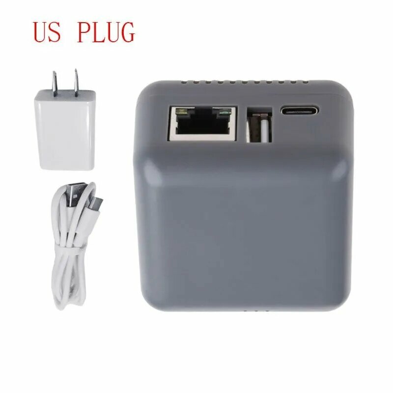 Сервер NP330 USB 20 с встроенным интерфейсом USB20 100 Мбит/c RJ45 LAN