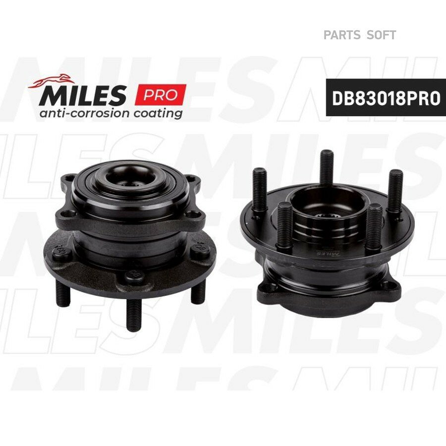 MILES DB83018PRO Ступица с подшипником HYUNDAI SANTA FE I-II/IX55/KIA SORENTO III 06-. ()