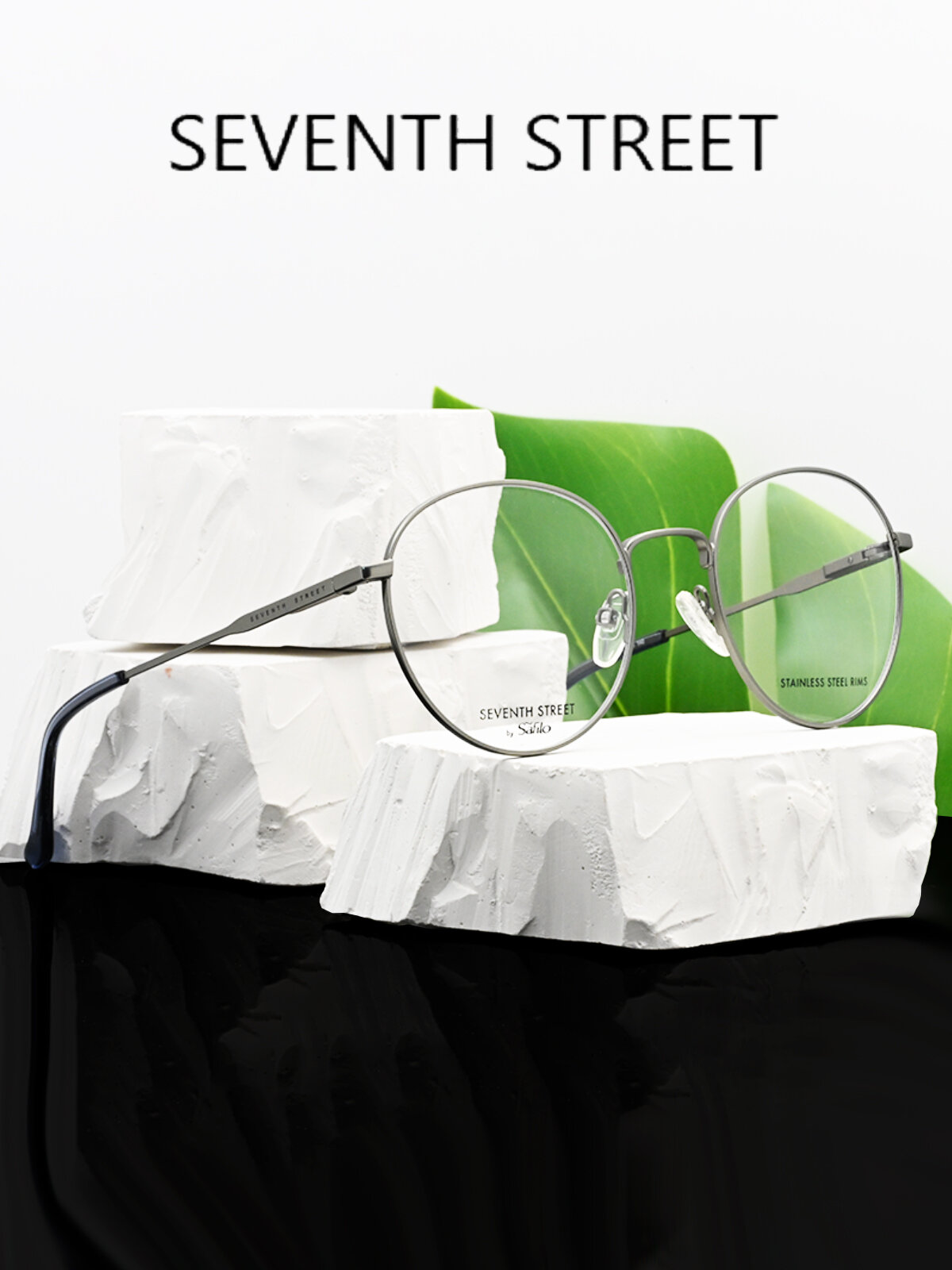 Оправа для очков Seventh Street 7A 104 9T9 пол Мужской форма оправы Овальная цвет оправы Серый