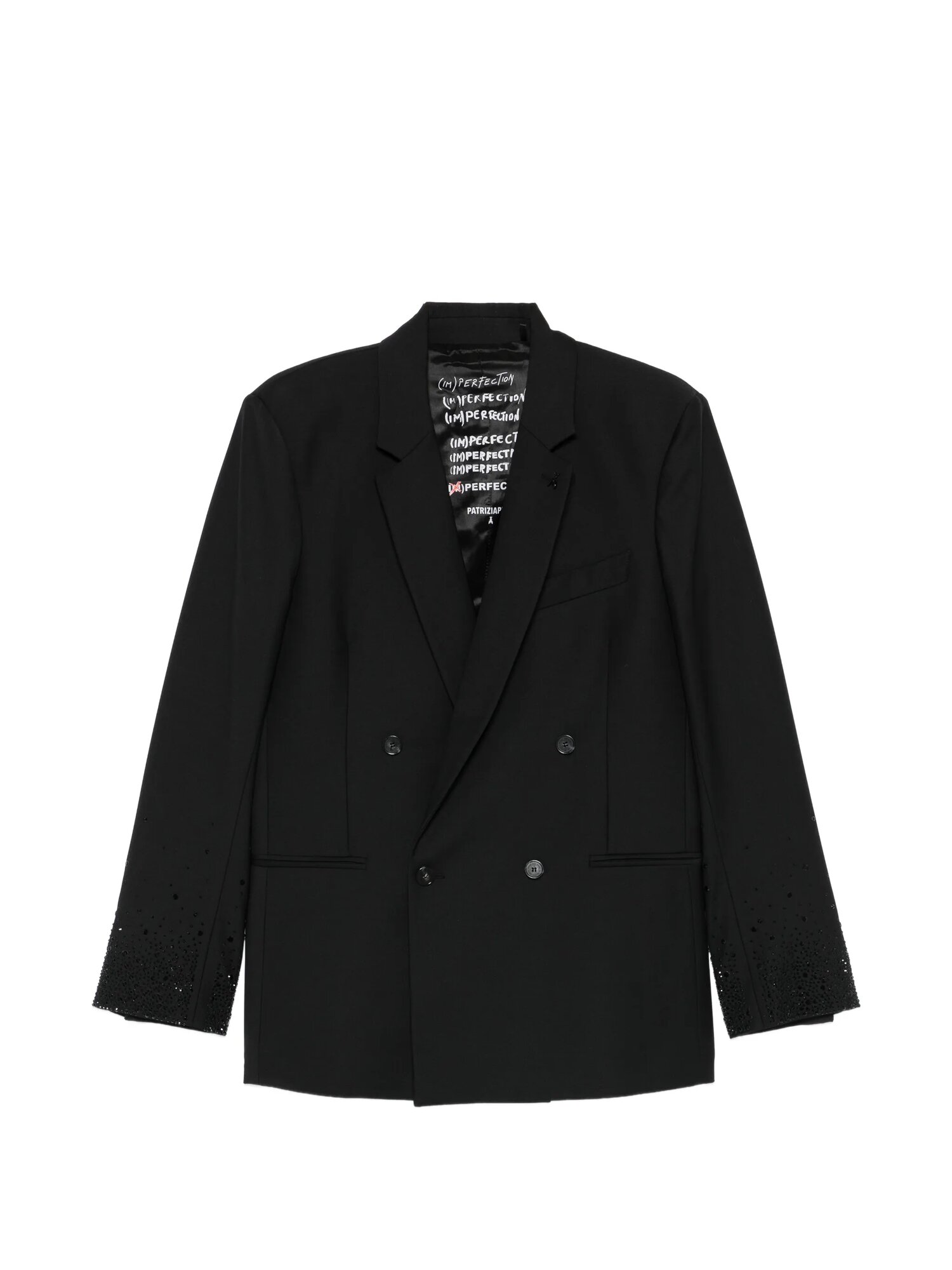 Пиджак Embellished double-breasted blazer