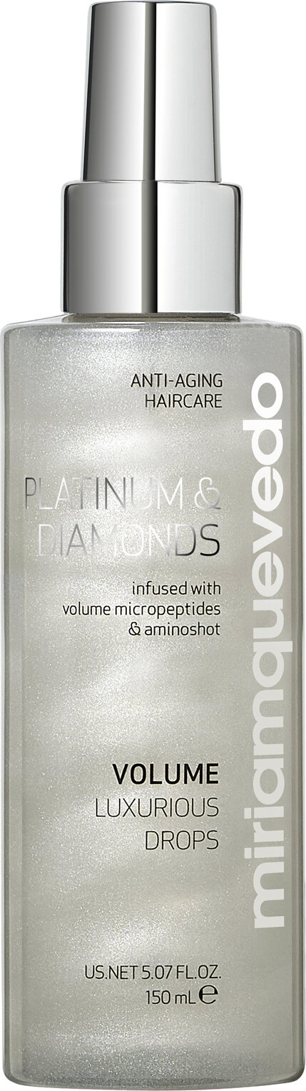 MIRIAMQUEVEDO Бриллиантовый спрей-люкс с платиной для придания объема Platinum & Diamonds Volume Luxurious Drops 50ml