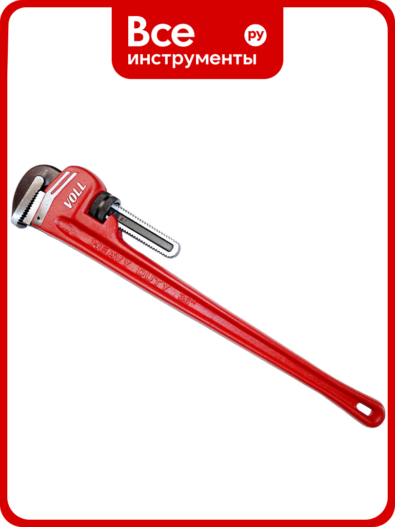 Газовый ключ VOLL Хэви Дьюти, 36", для труб D 5 5.00036