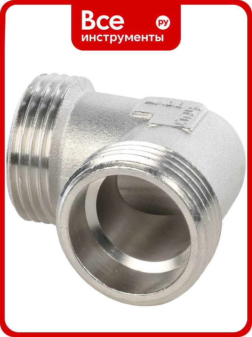 Никелированный угольник STOUT НН 1" SFT-0010-000001 RG008Q0QS46AVC