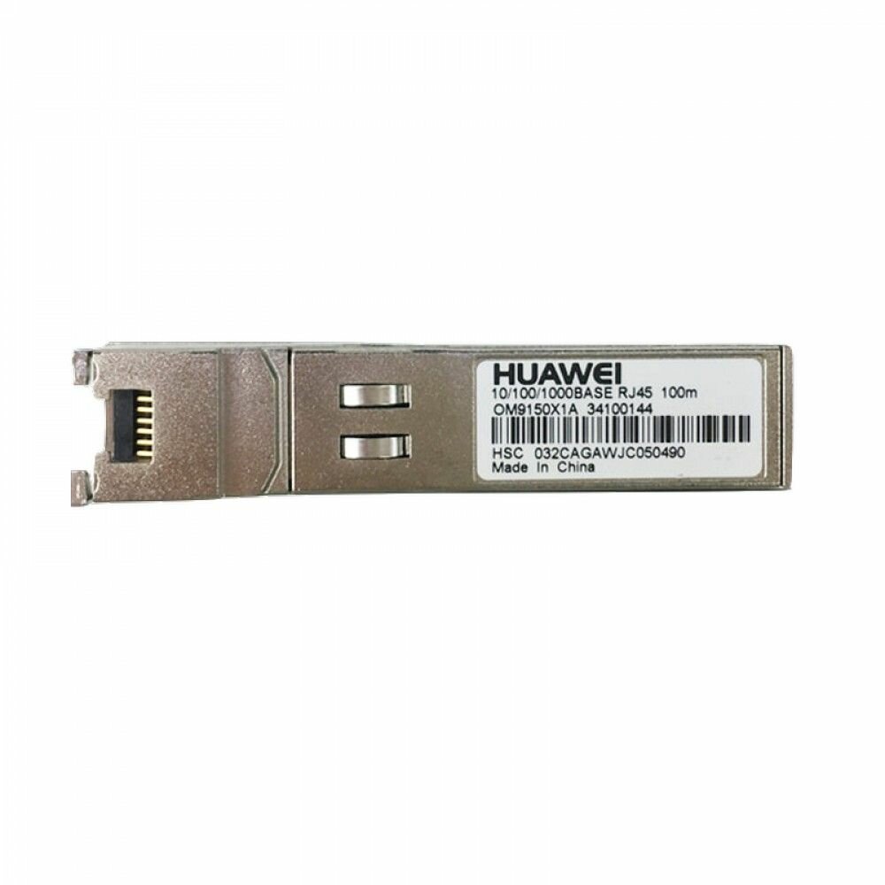 Трансивер Huawe* 1000BASE-T SFP Module RJ45 100m 40 85degC (34100144)