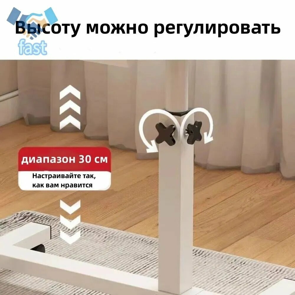 Приставной столик, 60х40х89 см