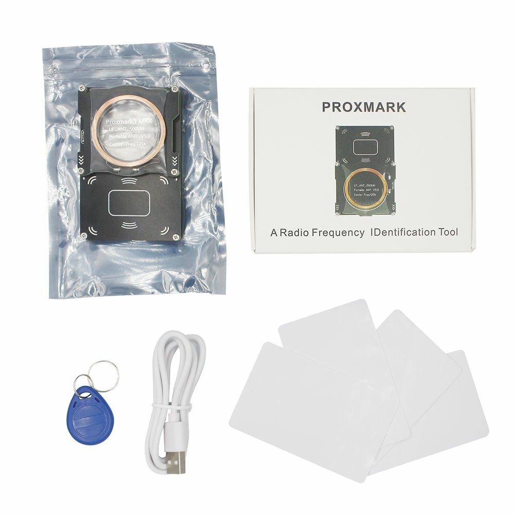 Proxmark3 MAX считыватель и записыватель RFID/NFC-карт (13,56 МГц, 125 134 кГц)