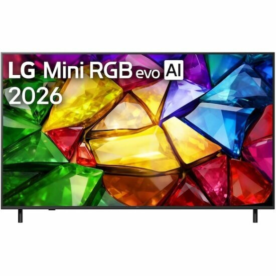Телевизор LG 65MRGB86B6A. ARUG, Mini RGB, 4K Ultra HD, VRR 144Гц, титановый