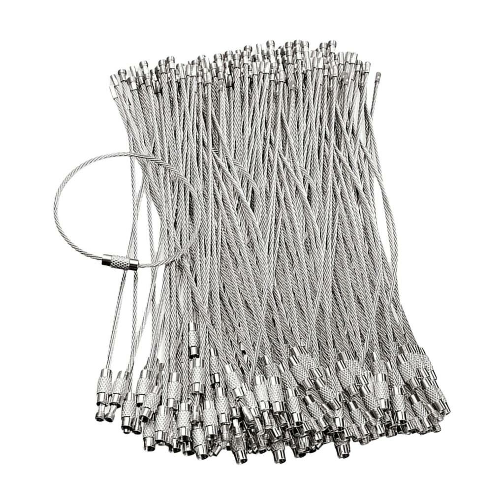 Металлические бирки для багажа, 60 шт, 1.5 mm