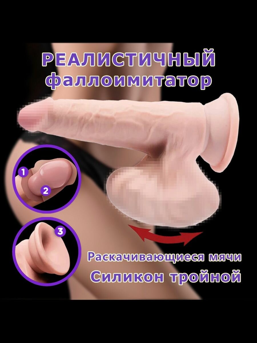 Фаллоимитатор, 18.5см