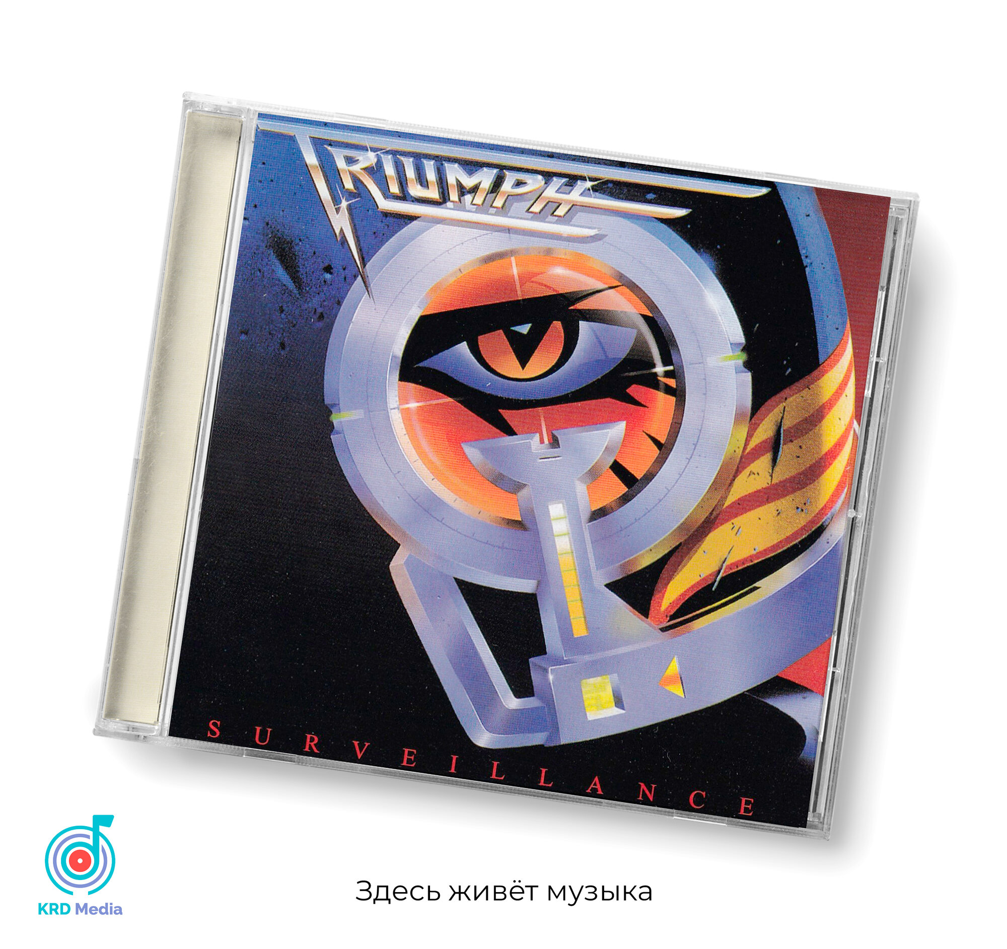 Triumph - Surveillance, 1987, 8-page, CD-Аудио