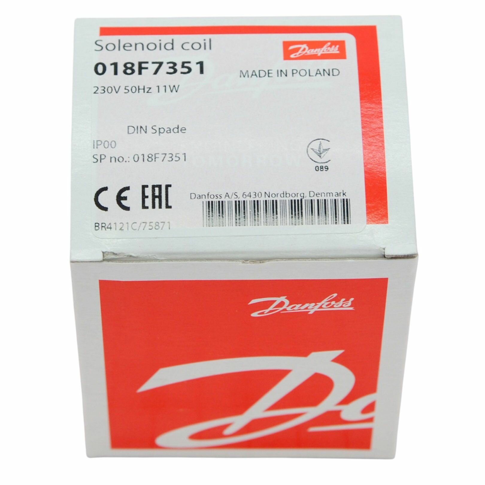 Катушка Danfoss 018F7351 — фото 1