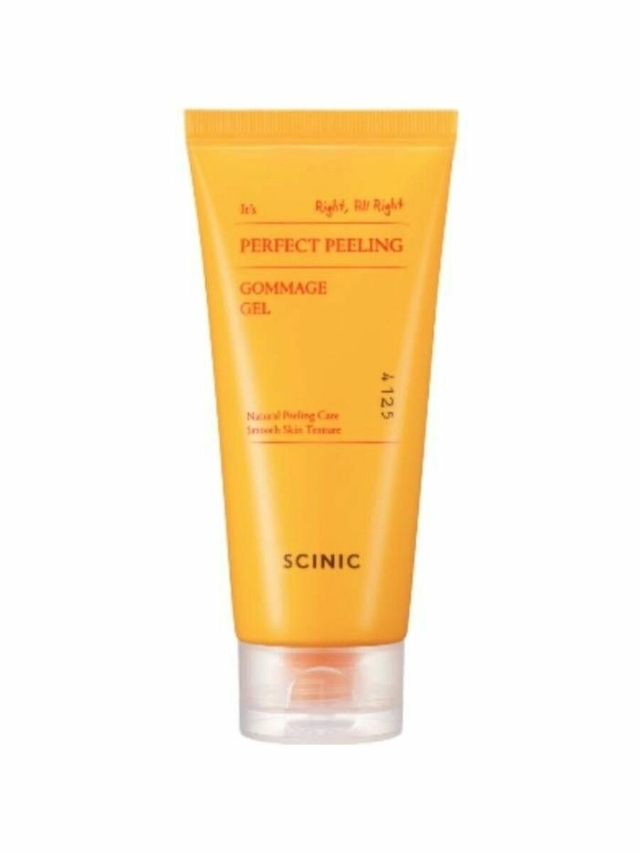 Scinic Фруктовая пилинг-скатка для глубокой очистки лица Perfect Peeling Gommage Gel