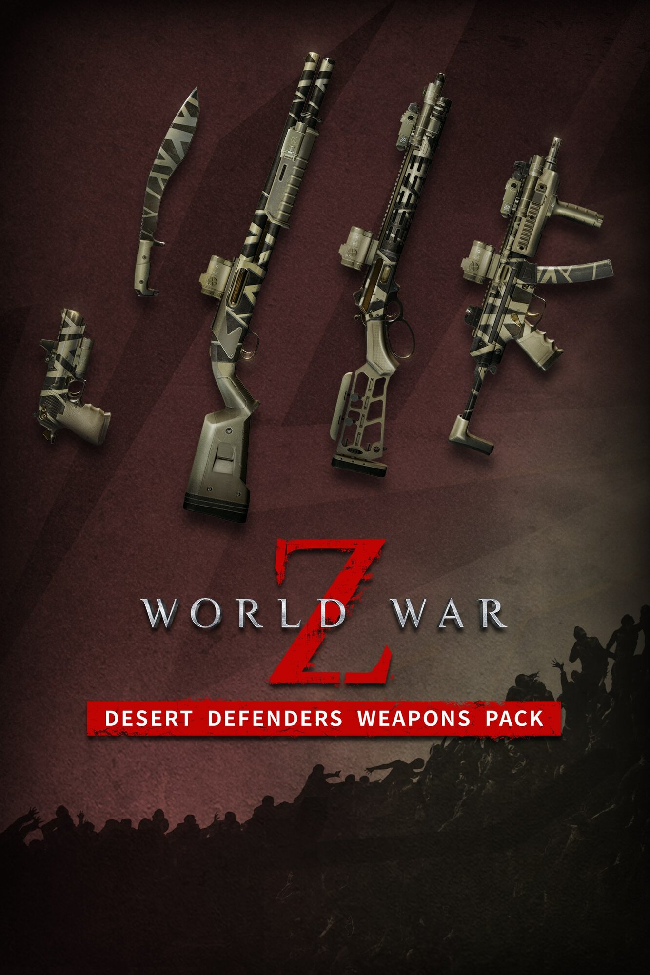 World War Z - Desert Defenders Weapons Pack — для Xbox · нужна базовая игра · PC, Xbox One, Xbox Series X|S