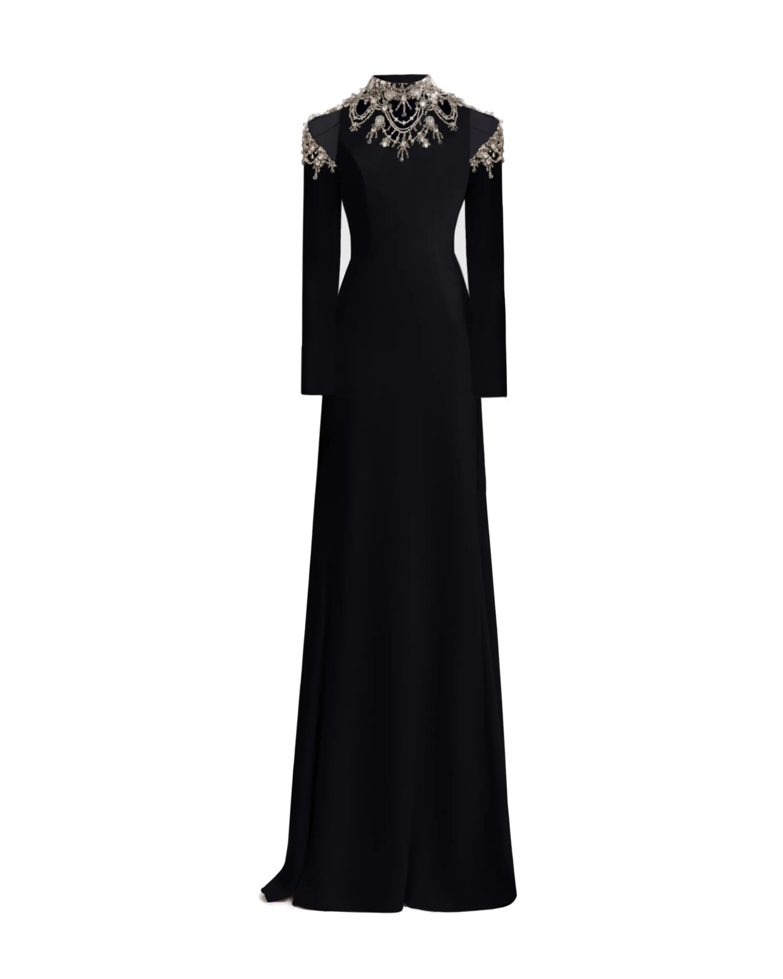 Платье Gemy Maalouf Crystal-embellished cut-out dress