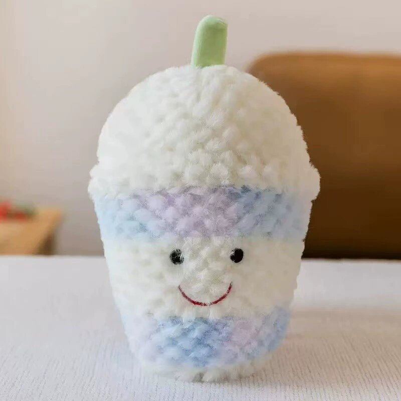 Мягкая игрушка стаканчик кофе, плюшевый напиток, с улыбкой, подушка, брелок, подарок, 20 см