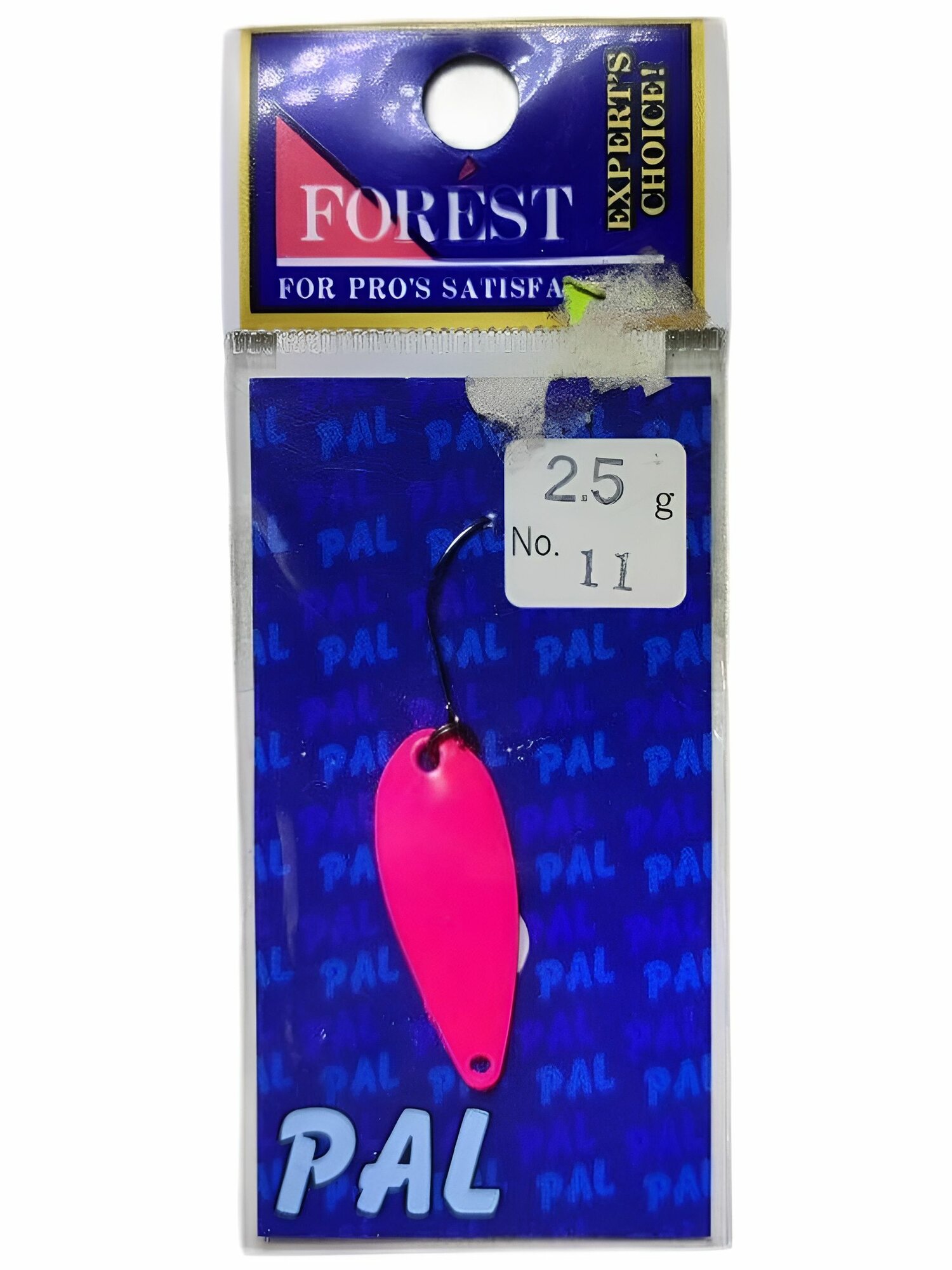 Блесна PAL Forest 2.5 g на форель, голавль, хариус, Форест МИУ forest miu / dohna / rooney