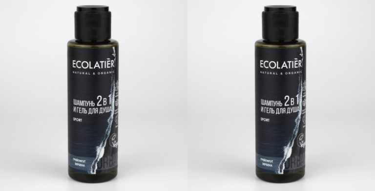 Гель для душа+шампунь Ecolatier Urban, Грейпфрут&Вербена, 2в1, мини, 100 мл, 2 шт.