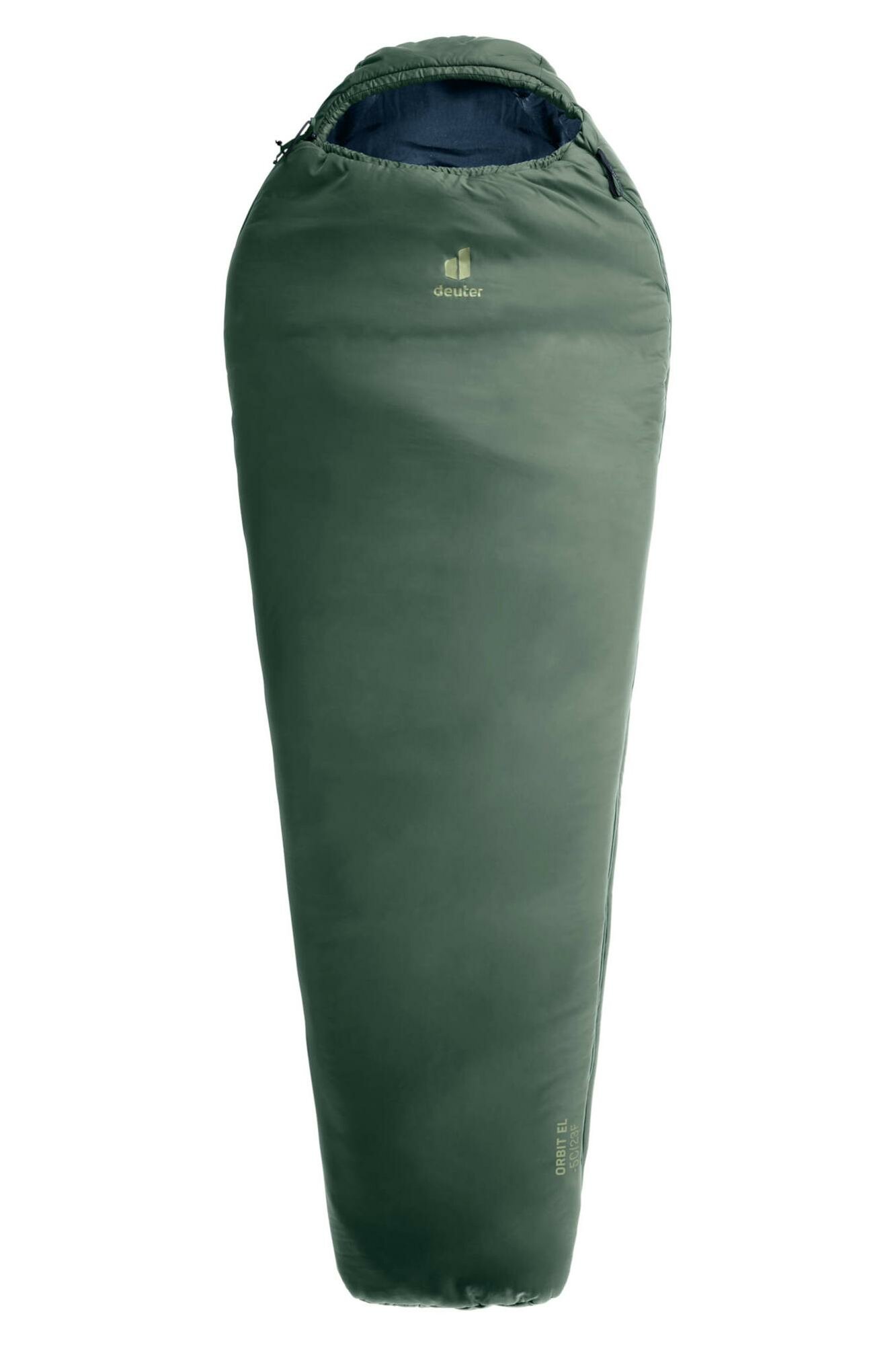 Спальник Deuter Orbit -5° EL Left Ivy/Ink (INT: Left)