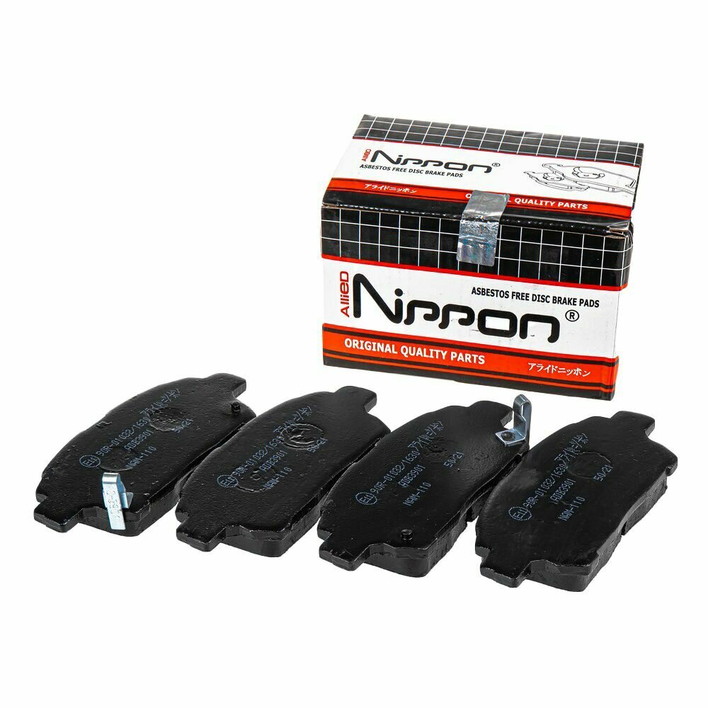 Колодки передние TOYOTA Yaris I LIFAN Solano 2008 ALLIED NIPPON ADB 3901